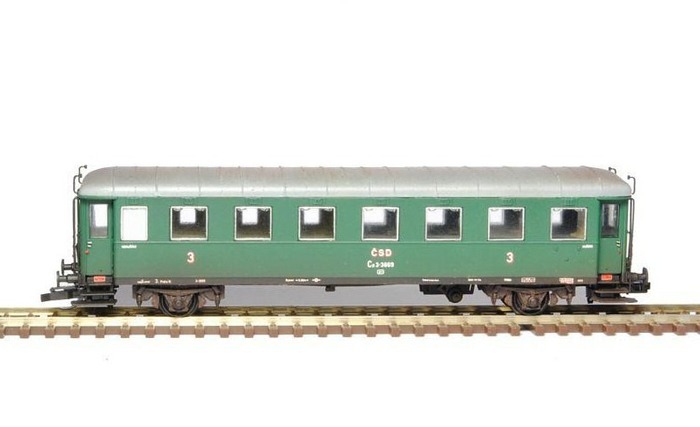 Osobní vůz Ce „ Rybák“ :: Modelova-zeleznice
